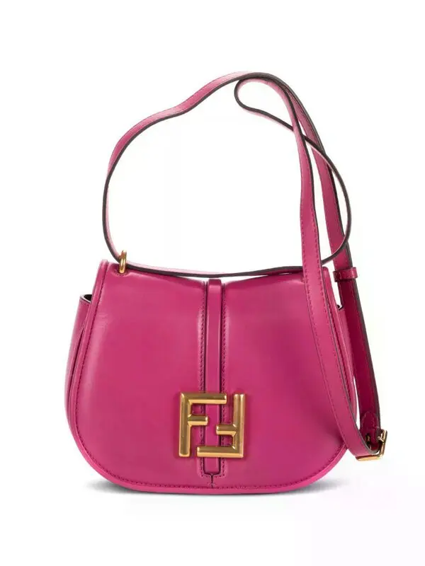 Fendi Monogram Shoulder Bag - Pink