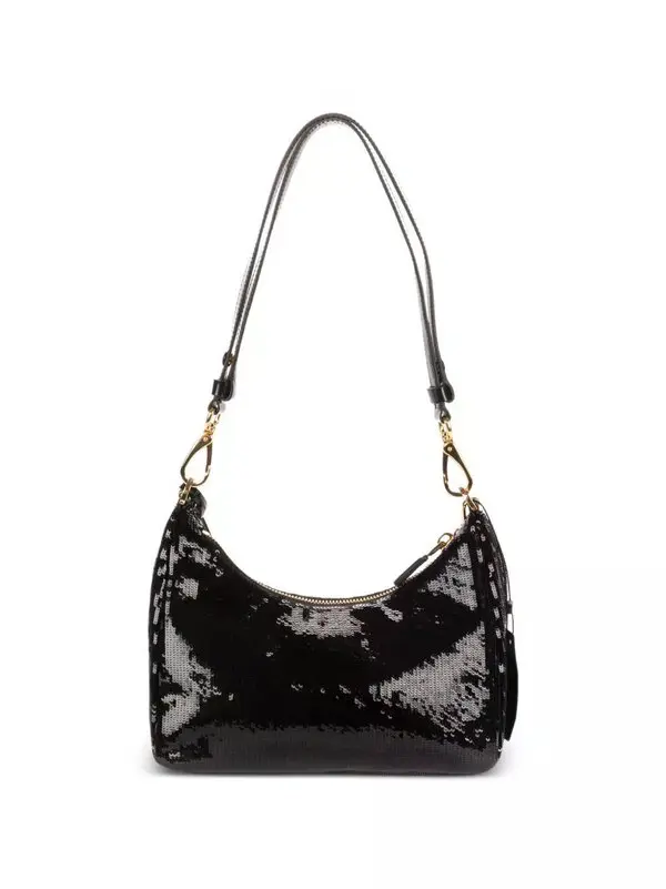 Prada Re-nylon Sequin-embellished Shoulder Bag