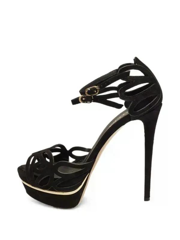 LE SILLA Cutout Platform Sandals