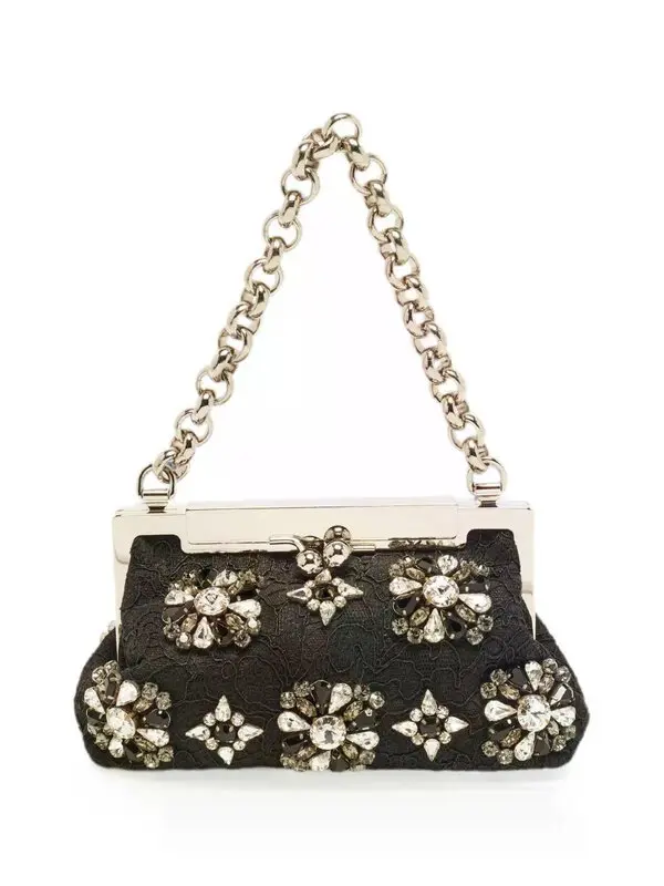 Dolce & Gabbana Vanda Crystal Embellished Mini Bag