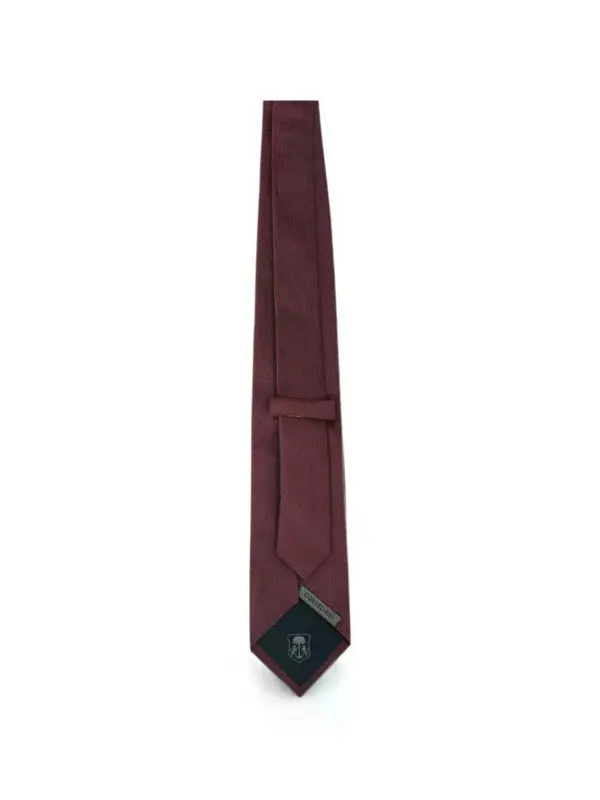 Corneliani Micro-patterned Silk Tie