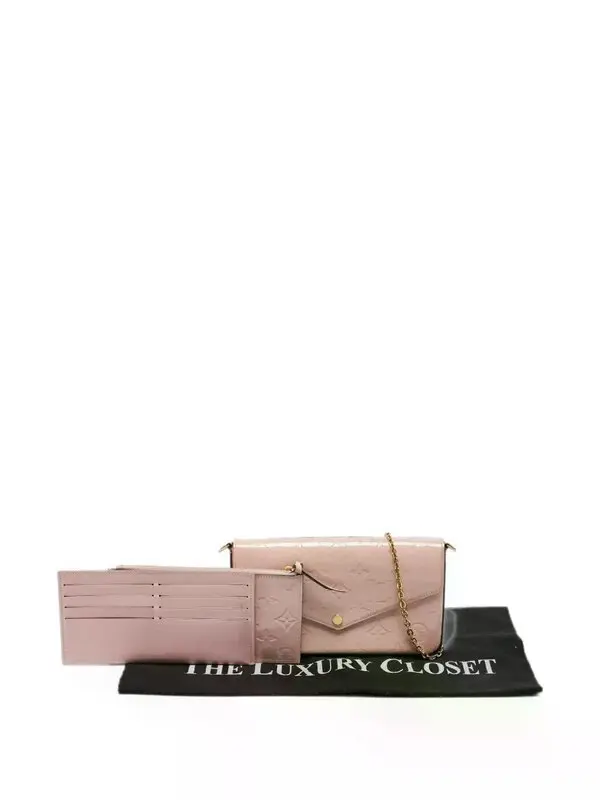 LOUIS VUITTON Monogram Félicie Cross Body Bag - Pink
