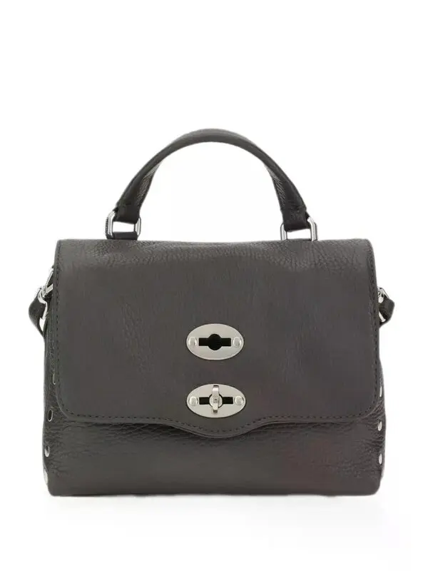 ZANELLATO Postina Daily Studded Leather Tote Bag