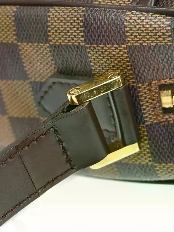 LOUIS VUITTON Damier Ebene Ipanema Gm Shoulder Bag - Brown