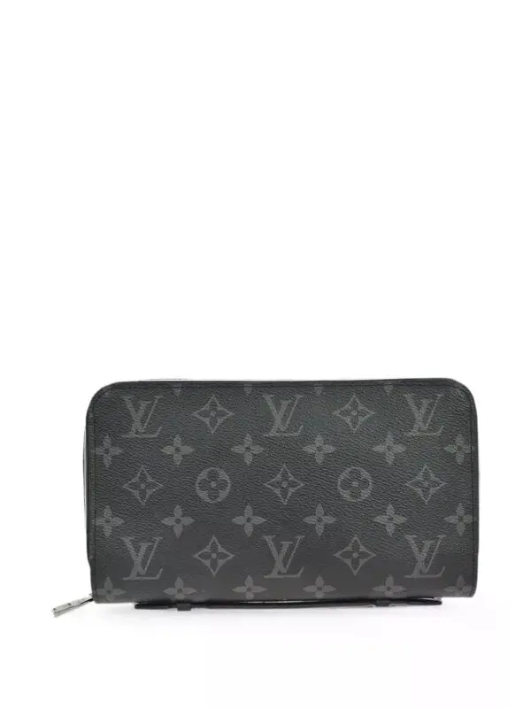 LOUIS VUITTON 2017 Eclipse Zippy Monogram Wallet
