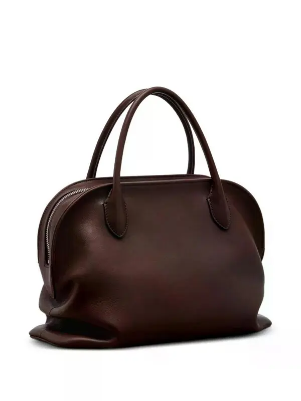THE ROW 12 Agnes Leather Tote Bag