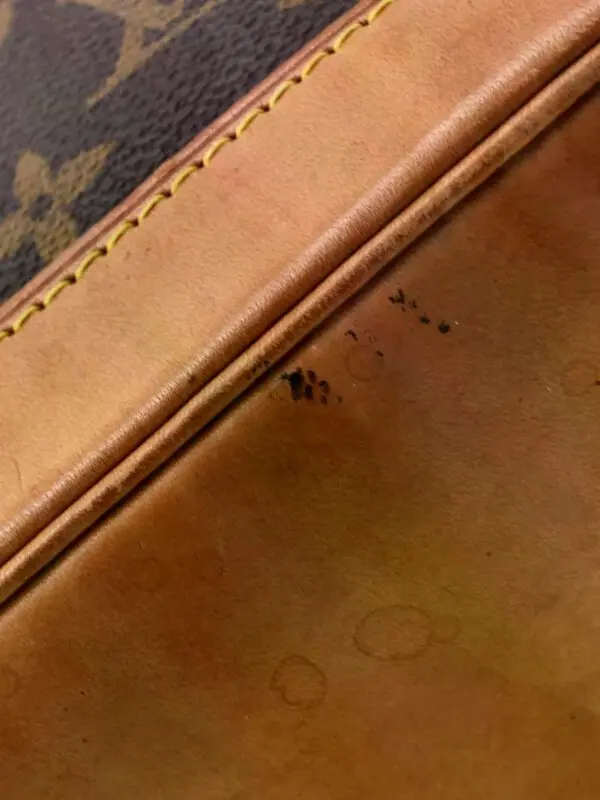LOUIS VUITTON Vintage Alma Handbag Monogram Canvas Pm Satchel