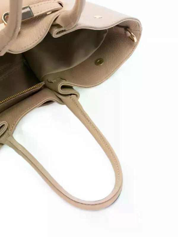ADRIANNA FERETTI Adrianna Ferretti Twist-lock Tote Bag