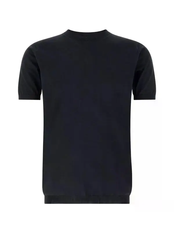 RIVIERA Cuffed Round Neck T-shirt