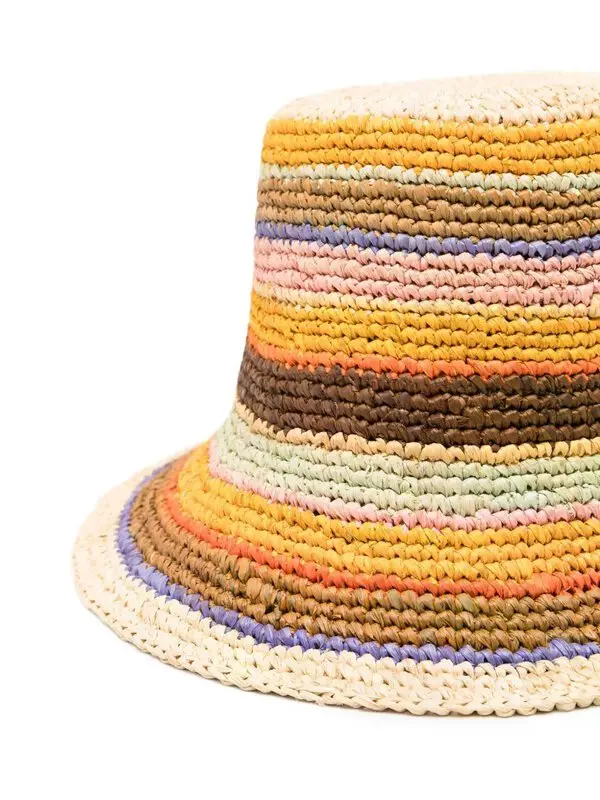 Zimmermann Striped Bucket Hat
