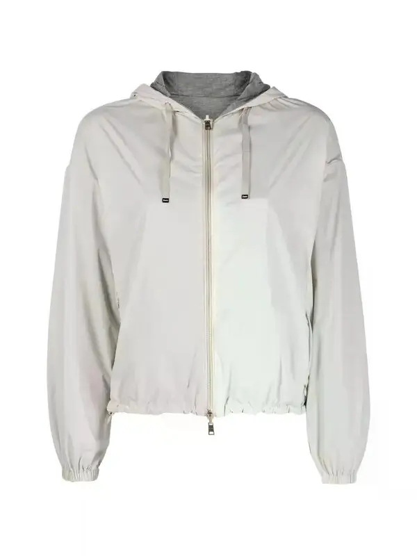 Herno Reversible Hooded Jacket - Neutrals