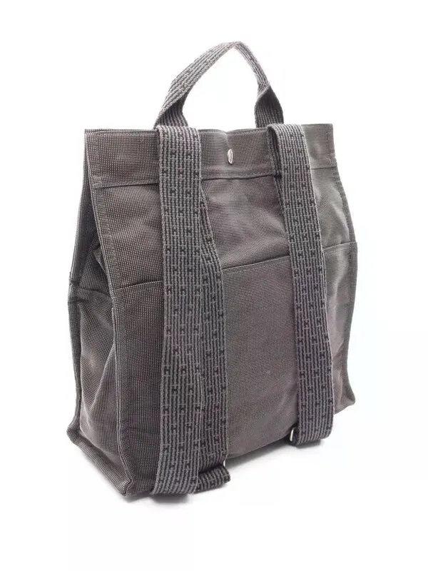 Hermès 1990-2010 Canvas Herline Mm Backpack