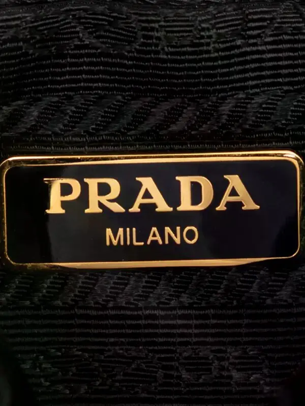 Prada 2013-2026 Raso Fiocco Bow Pouch