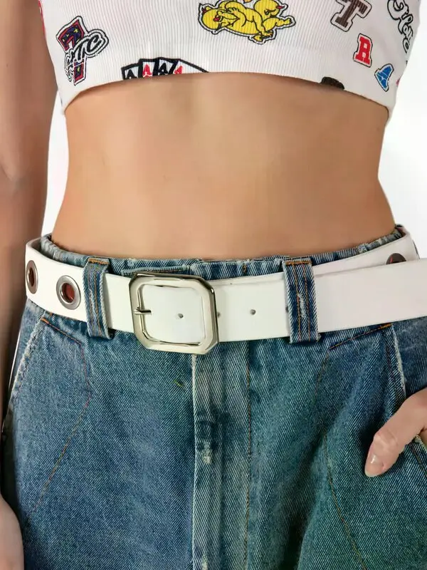 HTC LOS ANGELES Embellished Belt With Silver-tone Hardware