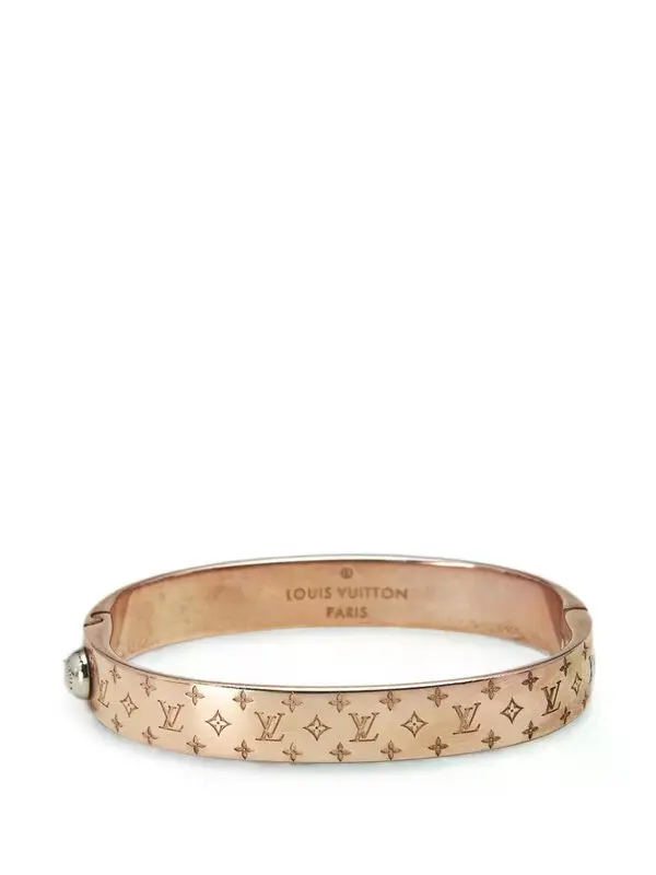 LOUIS VUITTON Nanogram Cuff Bracelet - Yellow