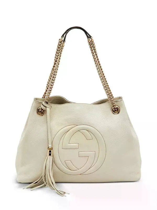 Gucci Soho Shoulder Bag - White