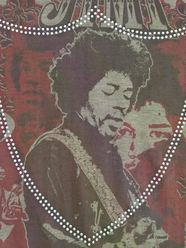 HTC LOS ANGELES Jimi Hendrix Graphic T-shirt
