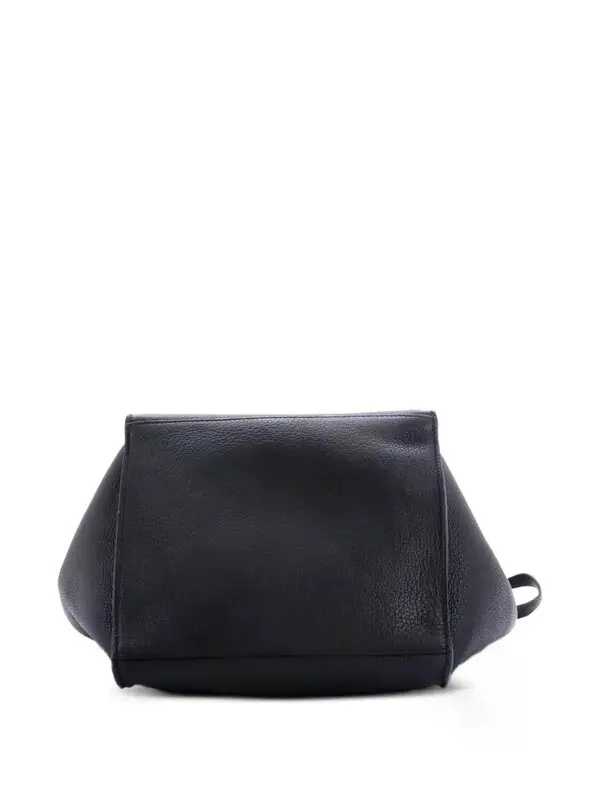 Celine Big Bag Grained Calfskin Small Satchel - Black