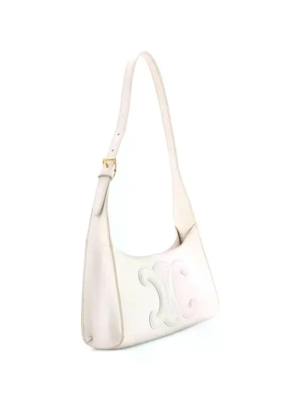 Celine Triomphe Leather Shoulder Bag