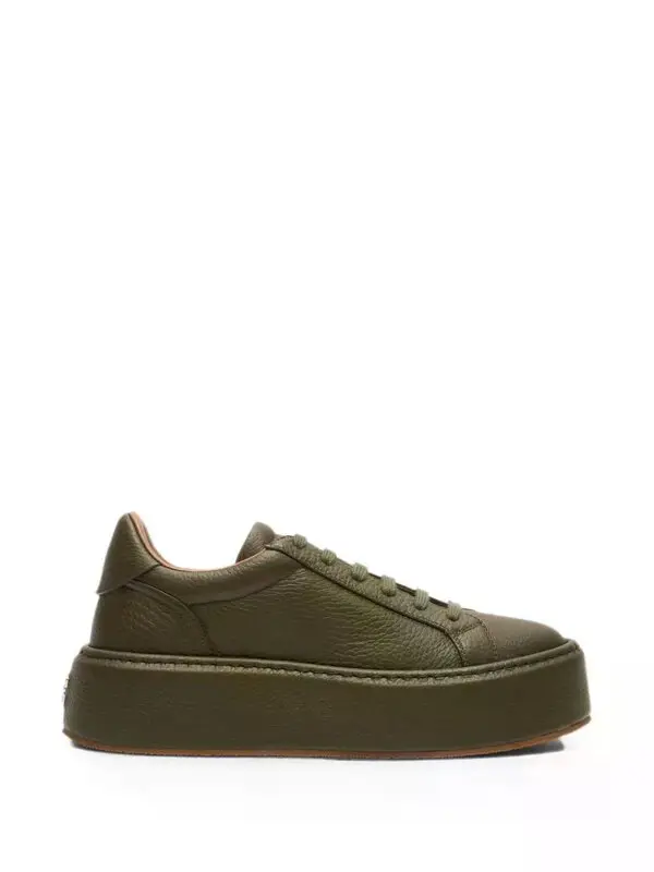 Casadei I-box Leather Sneakers