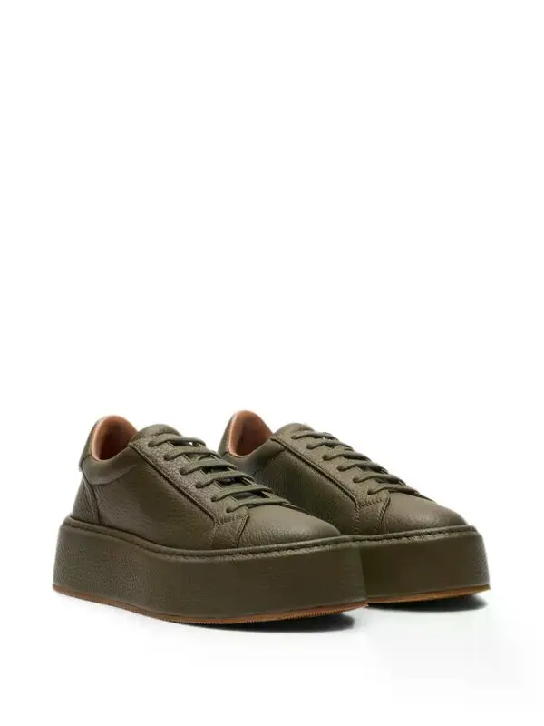 Casadei I-box Leather Sneakers