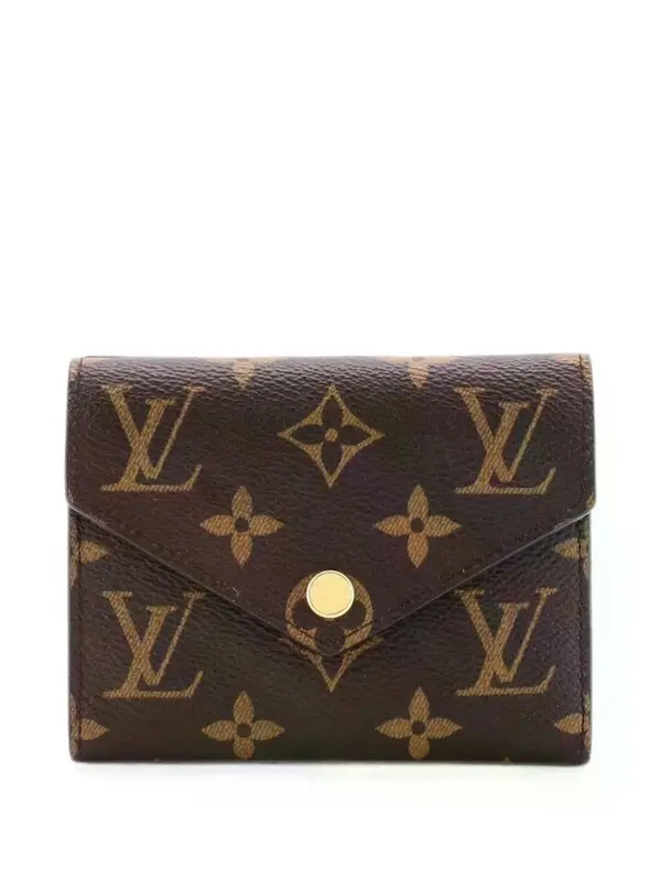 LOUIS VUITTON Victorine Wallet Monogram Canvas Small Wallets