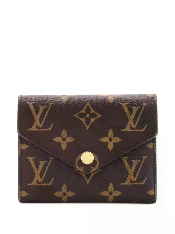 LOUIS VUITTON Victorine Wallet Monogram Canvas Small Wallets - Brown
