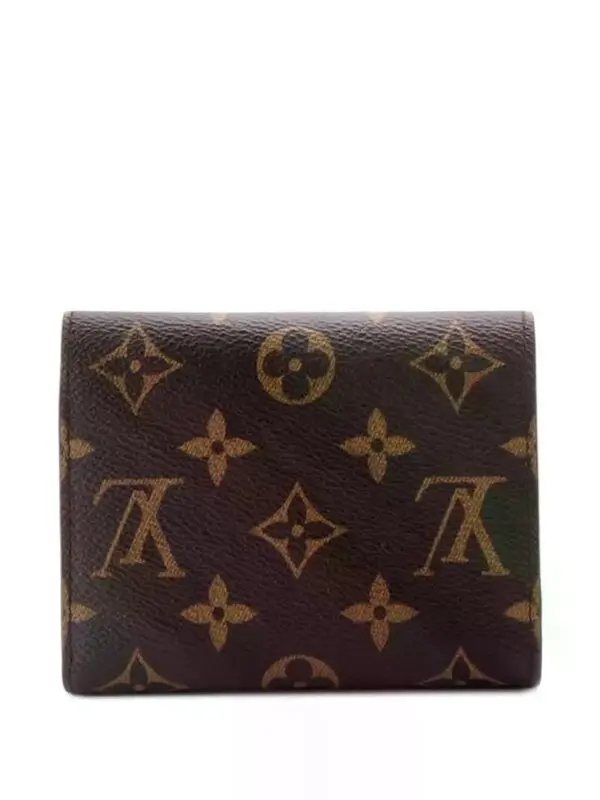 LOUIS VUITTON Victorine Wallet Monogram Canvas Small Wallets