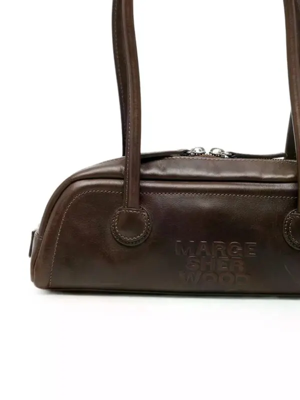 MARGESHERWOOD Soft Boston Ew Leather Tote Bag