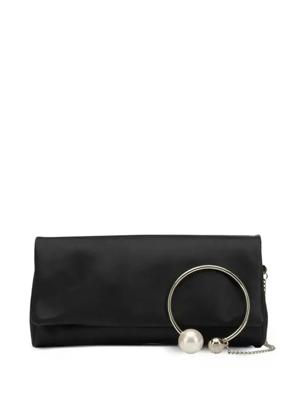 JIMMY CHOO Xandra Clutch Bag - Black
