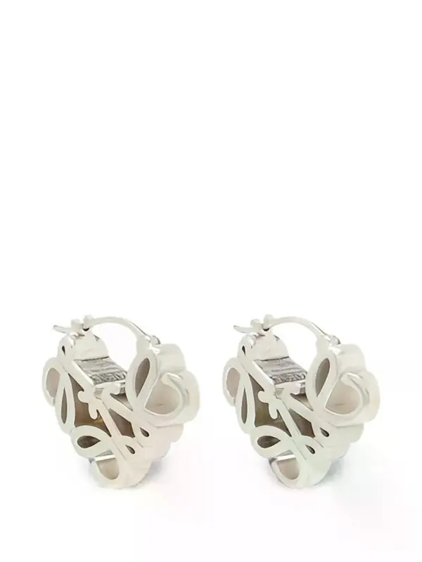 Loewe Anagram Hoop Earrings