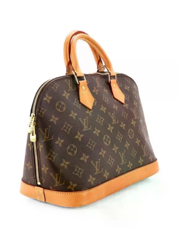 LOUIS VUITTON Alma Handbag Monogram Canvas Pm Satchel