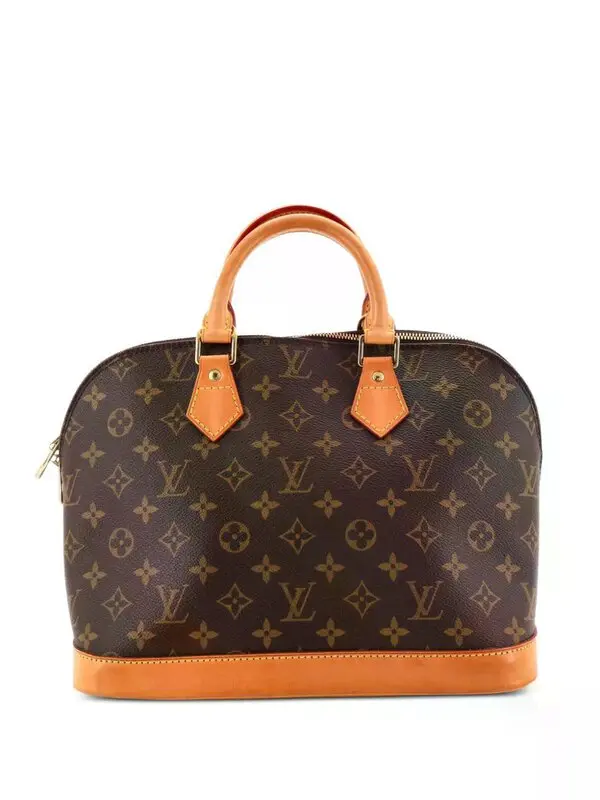 LOUIS VUITTON Alma Monogram Canvas Pm Satchel