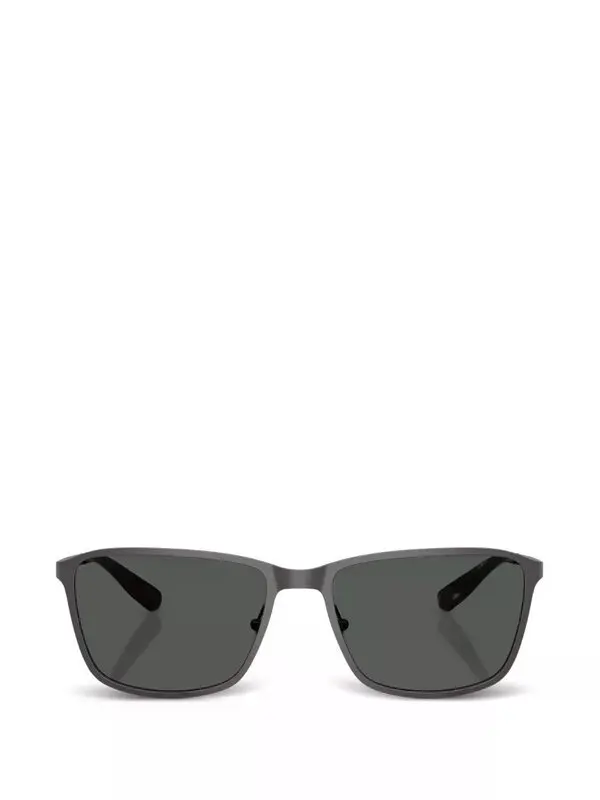 Brooks Brothers Rectangle Frame Sunglasses - Grey