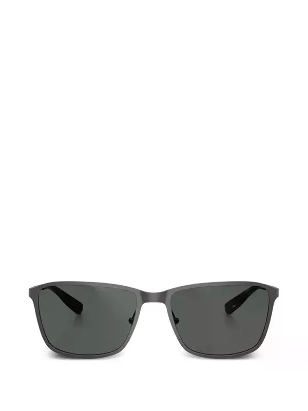 Brooks Brothers Rectangle Frame Sunglasses - Grey