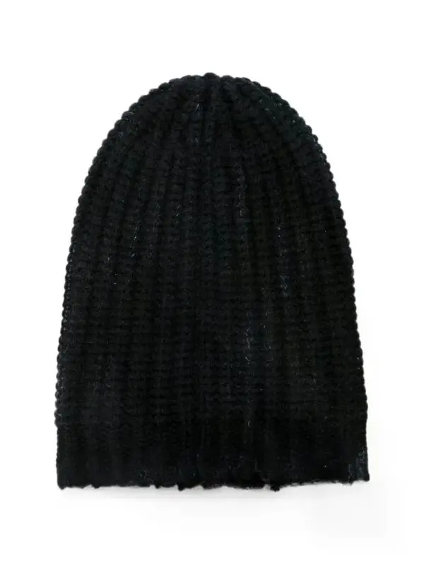 Avant Toi Ribbed-knit Beanie Hat