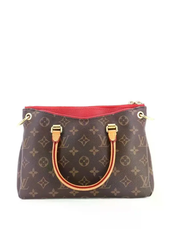 LOUIS VUITTON Pallas Tote Monogram Canvas With Leather Bb Shoulder Bag