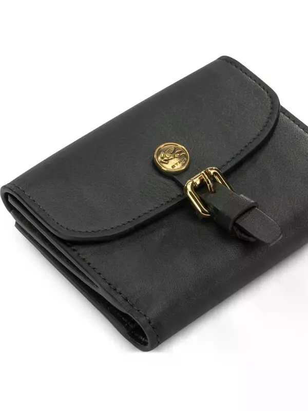 Etro Small Pony Buckle-detail Leather Wallet