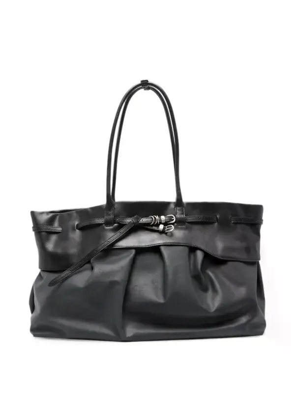 MARGESHERWOOD Belt-detail Leather Tote Bag