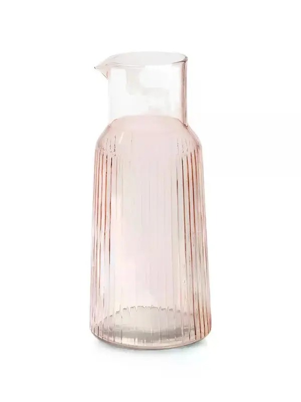 CU I SEEYOU Ribbed-glass Carafe - Pink