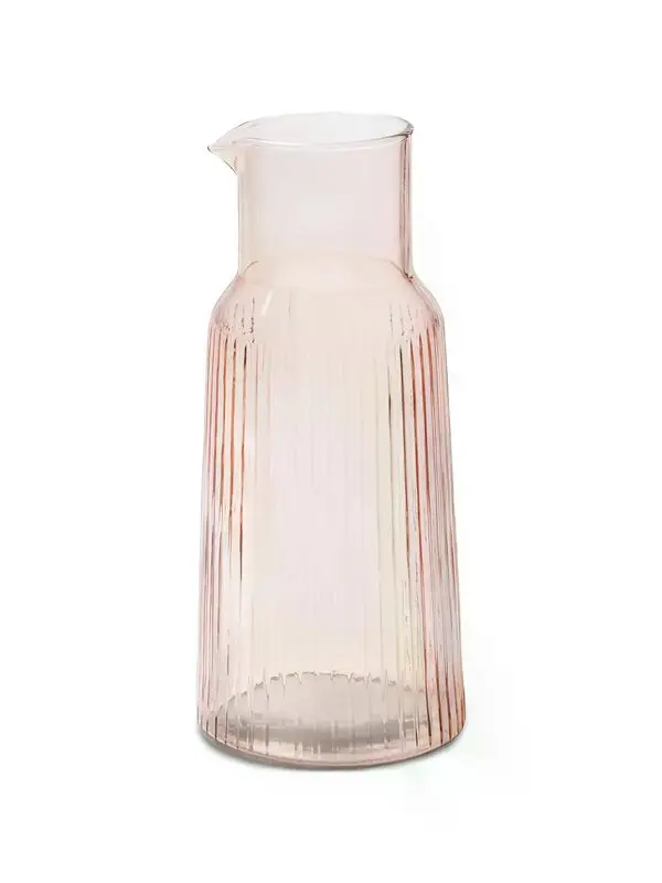 CU I SEEYOU Ribbed-glass Carafe - Pink