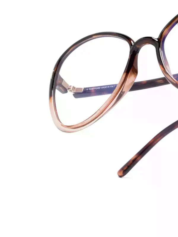 TOM FORD Two-tone Cat-eye Frame Glasses