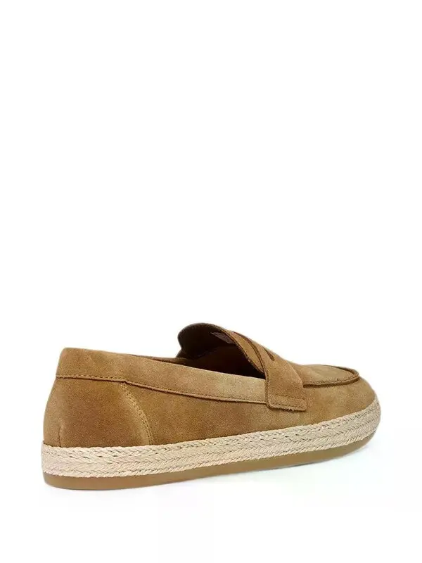Geox Suede Espadrille Loafers