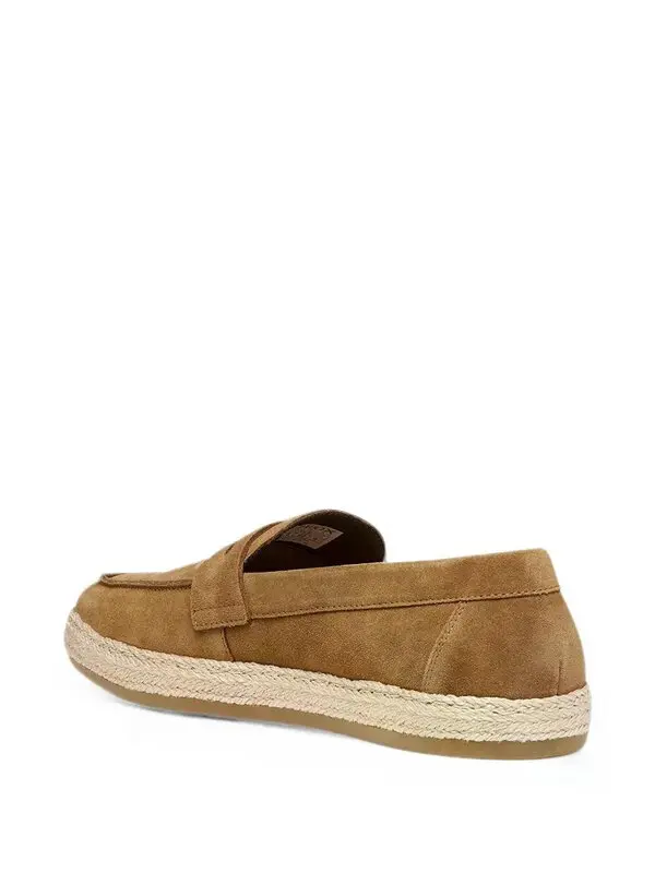 Geox Suede Espadrille Loafers