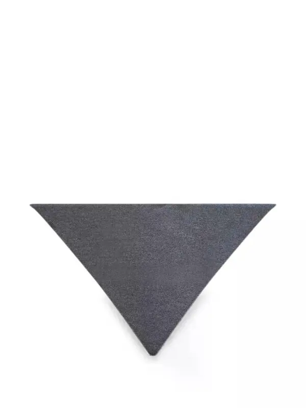 Brunello Cucinelli Monili-embroidered Triangular Scarf