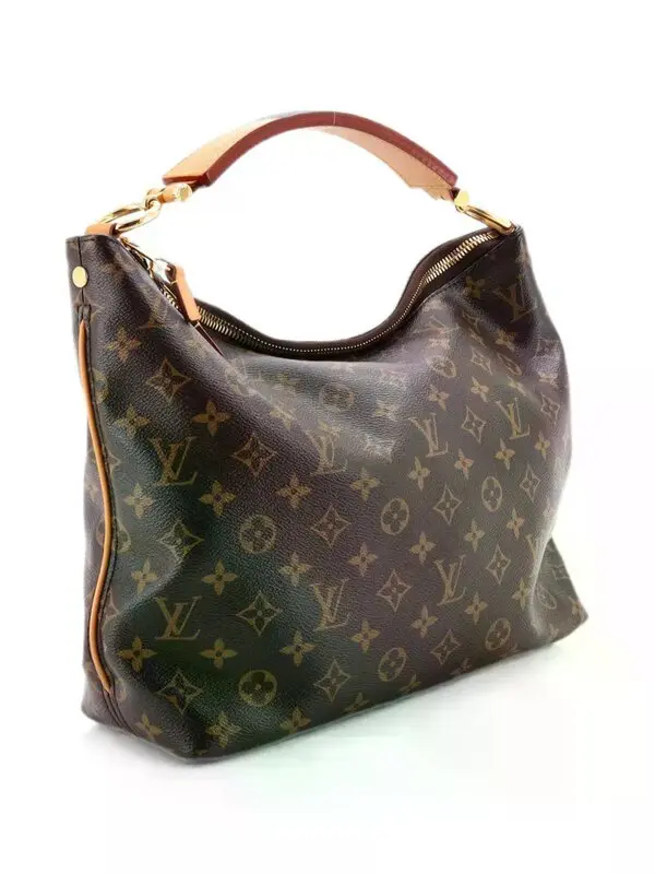 LOUIS VUITTON Sully Handbag Monogram Canvas Pm Hobo Bag
