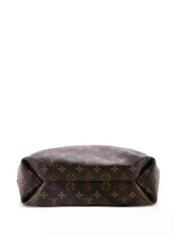 LOUIS VUITTON Monogram Canvas Pm Hobo Bag - Brown