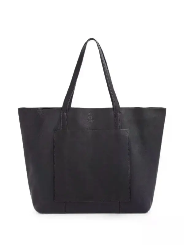 OSPREY Grained-leather Tote Bag