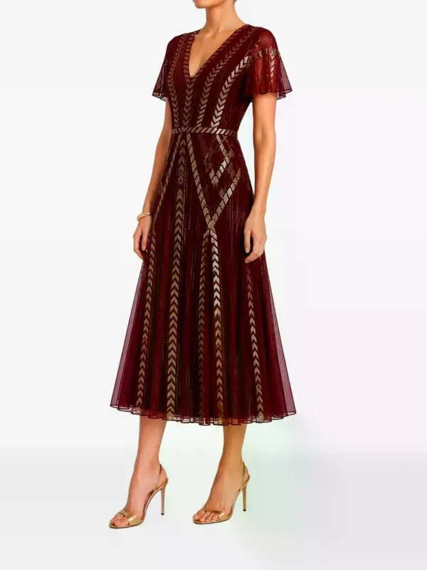 TEMPERLEY LONDON Viola Midi Dress