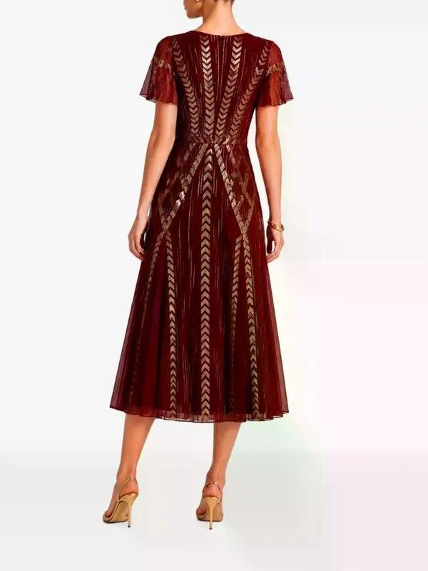 TEMPERLEY LONDON Viola Midi Dress